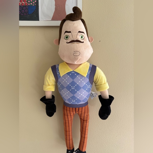 Fiesta | Toys | Rare Htf Hello Neighbor 3 Plush By Fiesta | Poshmark